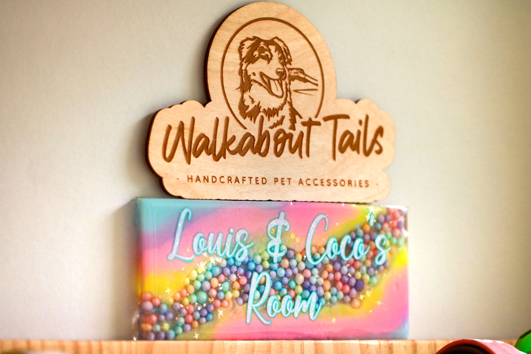 Crate Name Plates – Walkabout Tails handcrafted pet accessories
